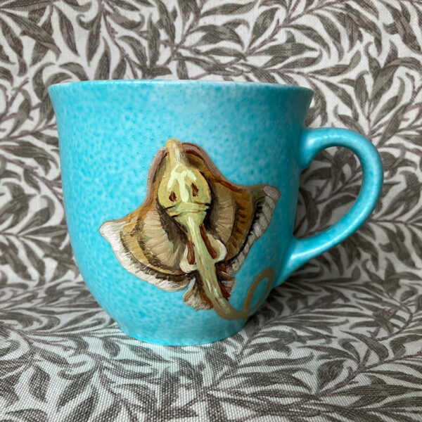 Tasse Porzellan Vollkunstvollde Malerei And Handgemachte Kunst